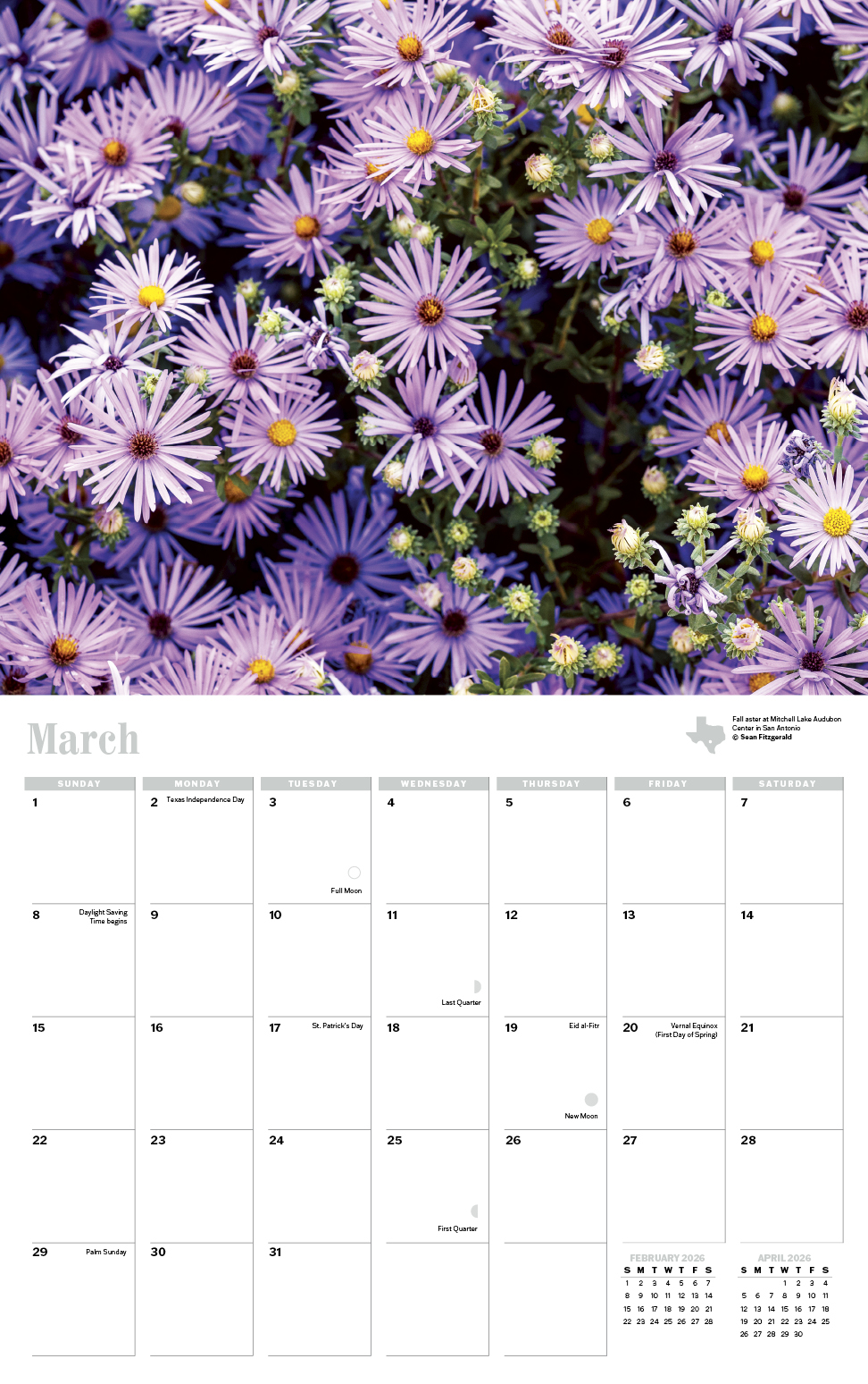 2026 Texas Highways Wall Calendar - Texas Highways Mercantile